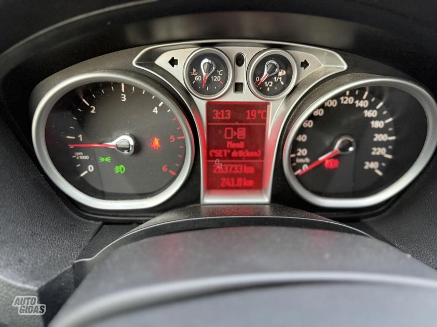 Black Ford C-Max 2009 in Alytus, with an engine capacity of 1.60 L and mileage of 264 thousand km for 2350 €, photo 21 on AUTOMOTO.COM.LV