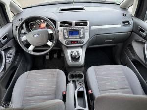 Black Ford C-Max 2009 in Alytus, with an engine capacity of 1.60 L and mileage of 264 thousand km for 2350 €, photo 22 on AUTOMOTO.COM.LV