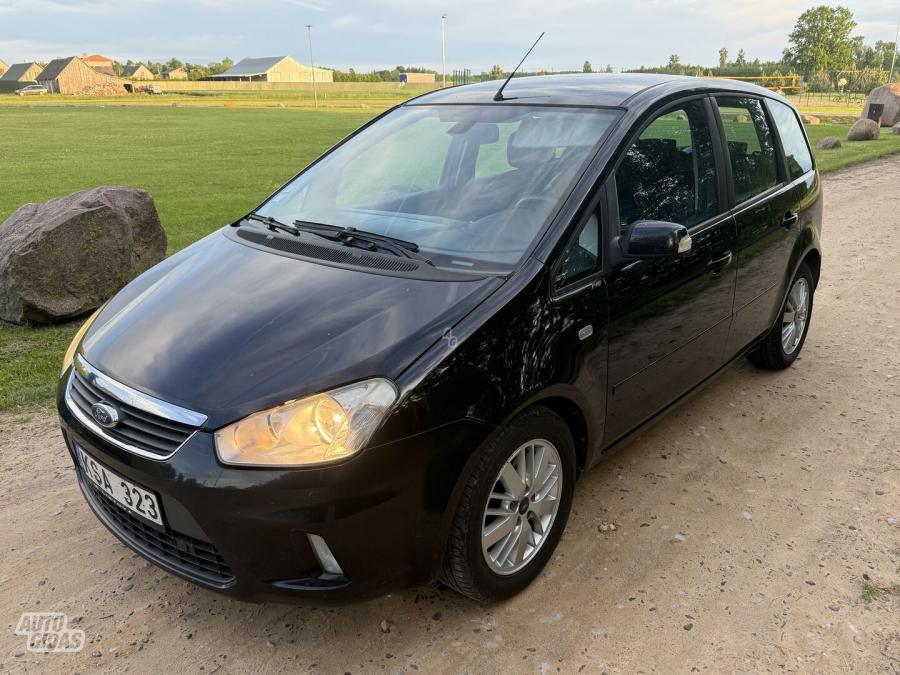 Black Ford C-Max 2009 in Siauliai, with an engine capacity of 1.60 L and mileage of 283 thousand km for 1800 €, photo 3 on AUTOMOTO.COM.LV
