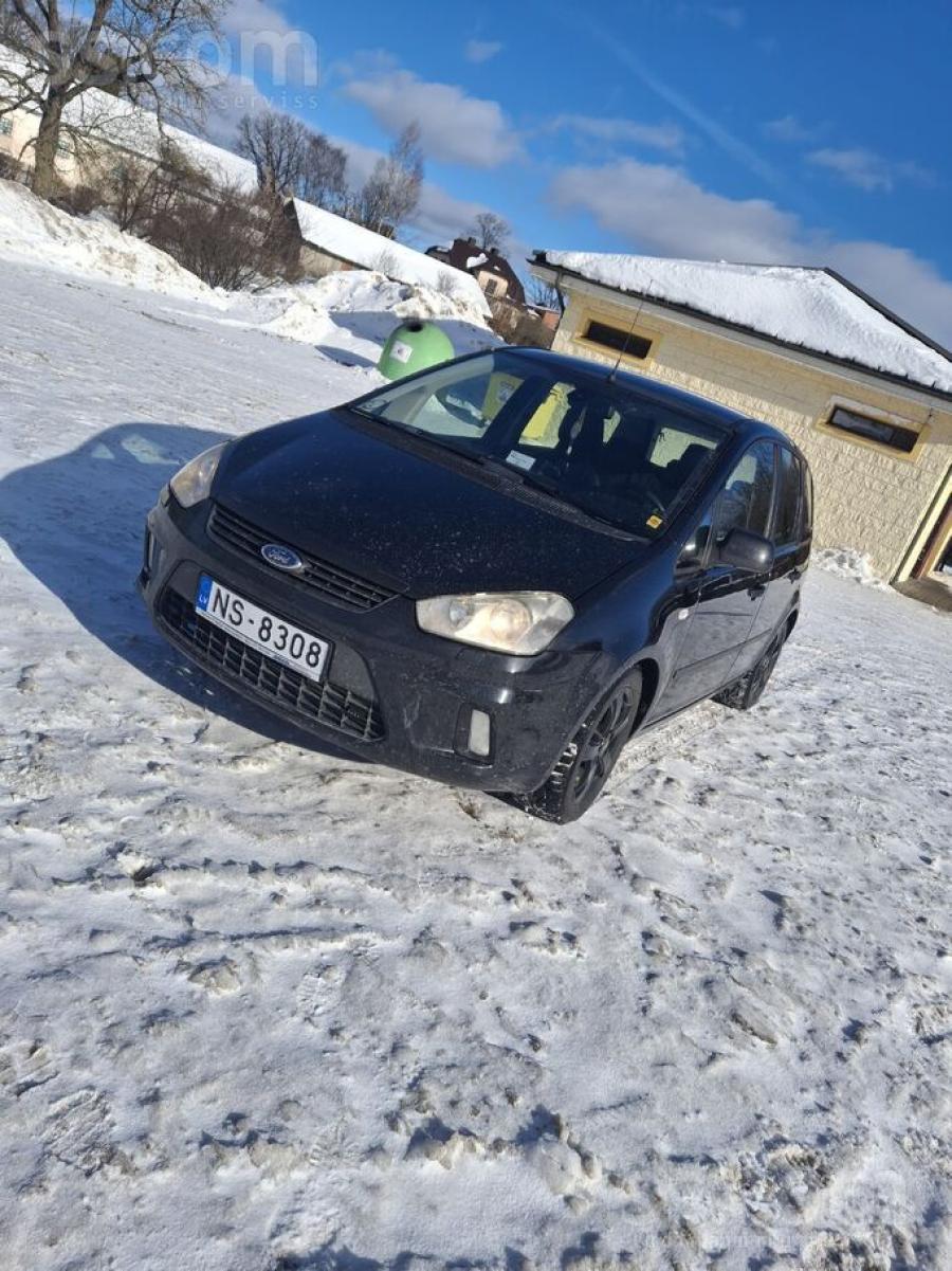 Melns Ford C-Max 2009 Saldus, ar dzinēja tilpumu 1.60 L un nobraukumu 0 tūkst. km par 2000 €, foto 1 vietnē AUTOMOTO.COM.LV