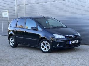 Melns Ford C-Max 2009 Rīga, ar dzinēja tilpumu 1.60 L un nobraukumu 227 tūkst. km par 2700 €, foto  vietnē AUTOMOTO.COM.LV