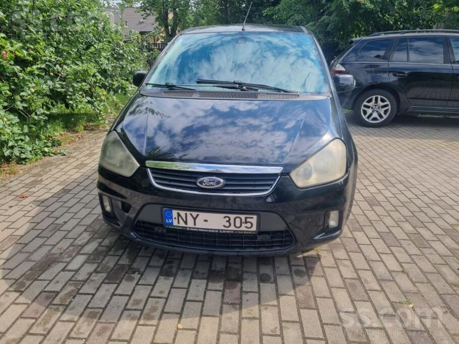 Black Ford C-Max 2009 in Jurmala, with an engine capacity of 1.80 L and mileage of 492 thousand km for 1000 €, photo 1 on AUTOMOTO.COM.LV