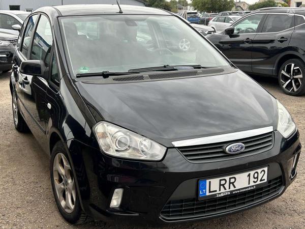 Black Ford C-Max 2009 in Kretinga, with an engine capacity of 1.56 L and mileage of 292 thousand km for 1100 €, photo 3 on AUTOMOTO.COM.LV
