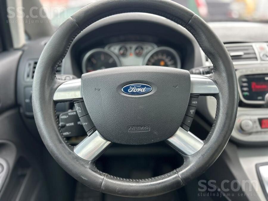 Melns Ford C-Max 2009 Jelgava, ar dzinēja tilpumu 2.00 L un nobraukumu 285 tūkst. km par 2300 €, foto 11 vietnē AUTOMOTO.COM.LV