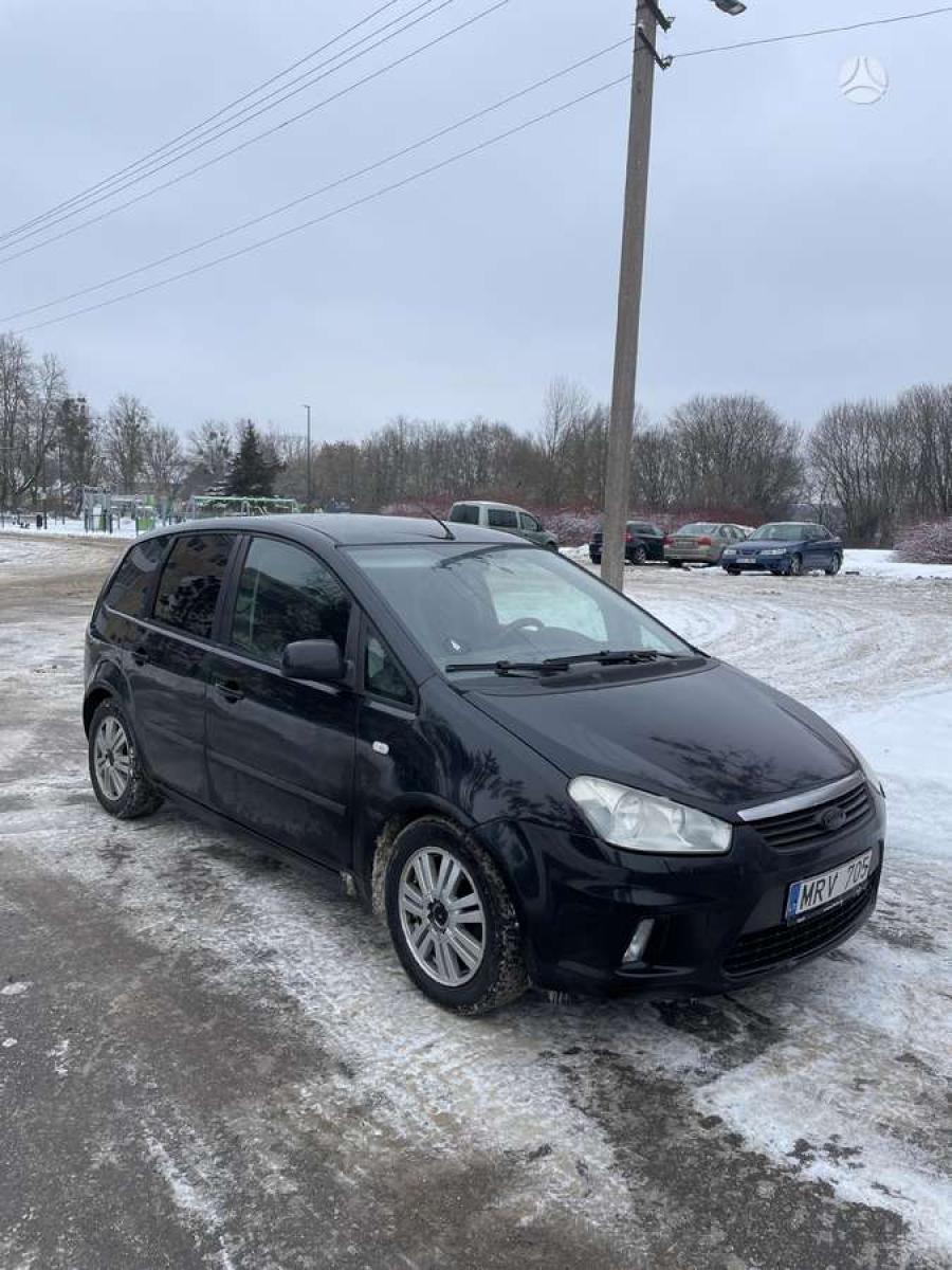 Black Ford C-Max 2010 in Kaunas, with an engine capacity of 1.56 L and mileage of 400 thousand km for 1350 €, photo 1 on AUTOMOTO.COM.LV