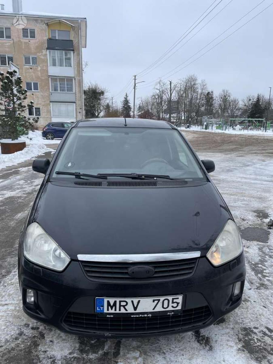 Black Ford C-Max 2010 in Kaunas, with an engine capacity of 1.56 L and mileage of 400 thousand km for 1350 €, photo 2 on AUTOMOTO.COM.LV