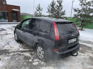 Black Ford C-Max 2010 in Kaunas, with an engine capacity of 1.56 L and mileage of 400 thousand km for 1350 €, photo 4 on AUTOMOTO.COM.LV