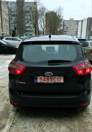 Black Ford C-Max 2011 in Vilnius, with an engine capacity of 1.60 L and mileage of 320 thousand km for 2700 €, photo 2 on AUTOMOTO.COM.LV