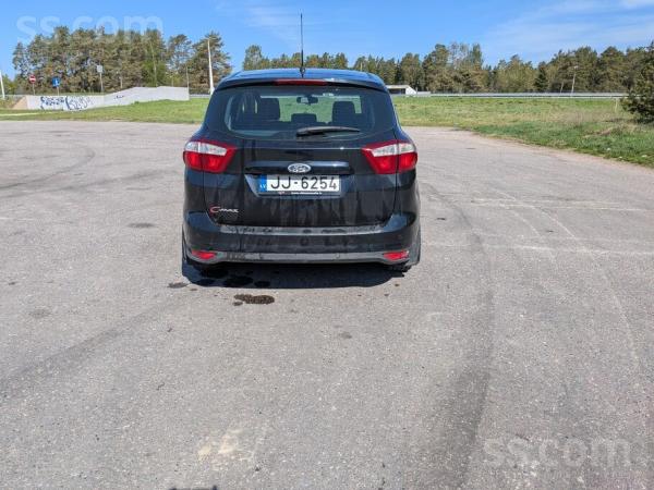 Black Ford C-Max 2011 in Riga, with an engine capacity of 1.60 L and mileage of 347 thousand km for 2000 €, photo 3 on AUTOMOTO.COM.LV