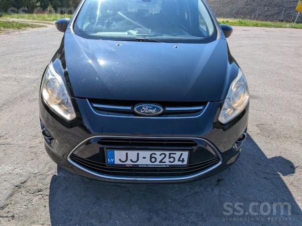 Black Ford C-Max 2011 in Riga, with an engine capacity of 1.60 L and mileage of 347 thousand km for 2000 €, photo 5 on AUTOMOTO.COM.LV