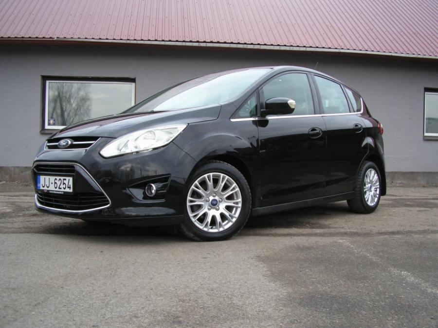 Black Ford C-Max 2011 in Riga, with an engine capacity of 1.60 L and mileage of 341 thousand km for 4150 €, photo 1 on AUTOMOTO.COM.LV