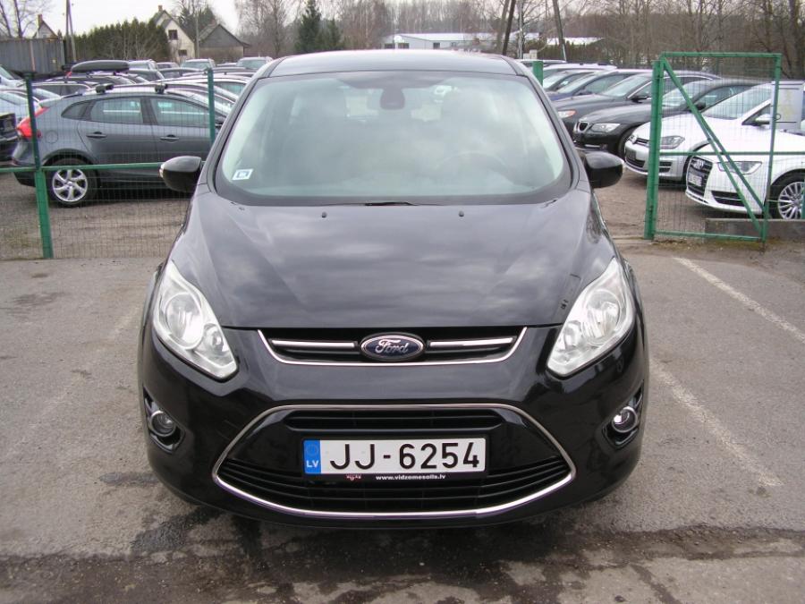 Black Ford C-Max 2011 in Riga, with an engine capacity of 1.60 L and mileage of 341 thousand km for 4150 €, photo 6 on AUTOMOTO.COM.LV