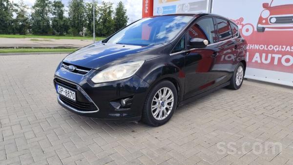Black Ford C-Max 2011 in Jelgava, with an engine capacity of 1.60 L and mileage of 255 thousand km for 4180 €, photo 3 on AUTOMOTO.COM.LV