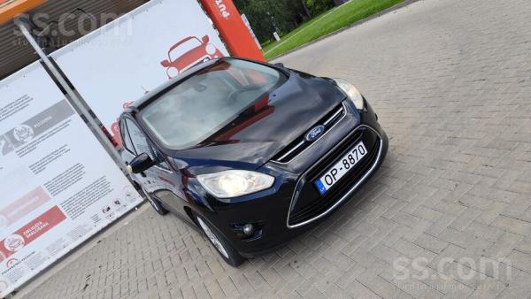 Black Ford C-Max 2011 in Jelgava, with an engine capacity of 1.60 L and mileage of 255 thousand km for 4180 €, photo 4 on AUTOMOTO.COM.LV
