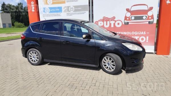 Black Ford C-Max 2011 in Jelgava, with an engine capacity of 1.60 L and mileage of 255 thousand km for 4180 €, photo 7 on AUTOMOTO.COM.LV