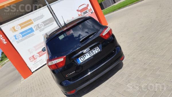 Black Ford C-Max 2011 in Jelgava, with an engine capacity of 1.60 L and mileage of 255 thousand km for 4180 €, photo 9 on AUTOMOTO.COM.LV