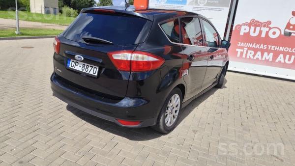 Black Ford C-Max 2011 in Jelgava, with an engine capacity of 1.60 L and mileage of 255 thousand km for 4180 €, photo 10 on AUTOMOTO.COM.LV