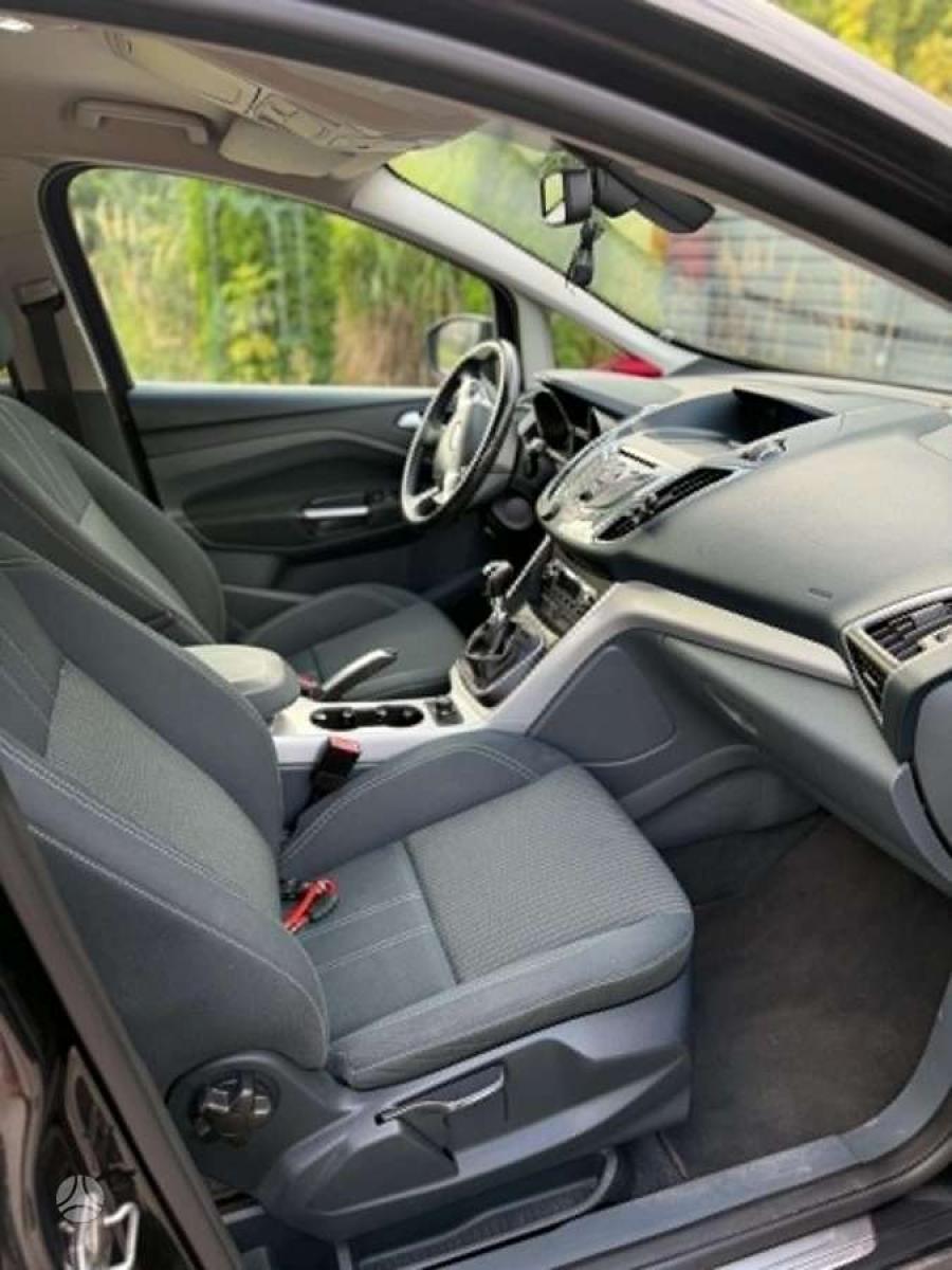 Melns Ford C-Max 2011 Kauņa, ar dzinēja tilpumu 1.56 L un nobraukumu 274 tūkst. km par 3400 €, foto 14 vietnē AUTOMOTO.COM.LV