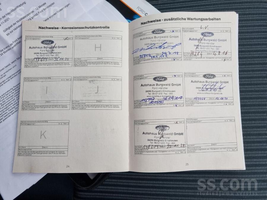 Черный Форд Си-Макс 2012 в Огре, объемом двигателя 1.60 л и пробегом 0 тыс. км за 6270 €, фото 25 на AUTOMOTO.COM.LV