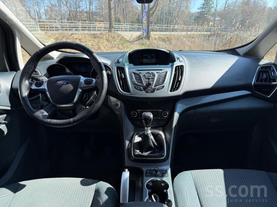 Black Ford C-Max 2012 in Riga, with an engine capacity of 1.60 L and mileage of 274 thousand km for 3500 €, photo 9 on AUTOMOTO.COM.LV