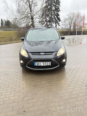 Black Ford C-Max 2012 in Talsi, with an engine capacity of 1.60 L and mileage of 264 thousand km for 4250 €, photo  on AUTOMOTO.COM.LV