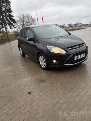 Black Ford C-Max 2012 in Talsi, with an engine capacity of 1.60 L and mileage of 264 thousand km for 4250 €, photo 3 on AUTOMOTO.COM.LV
