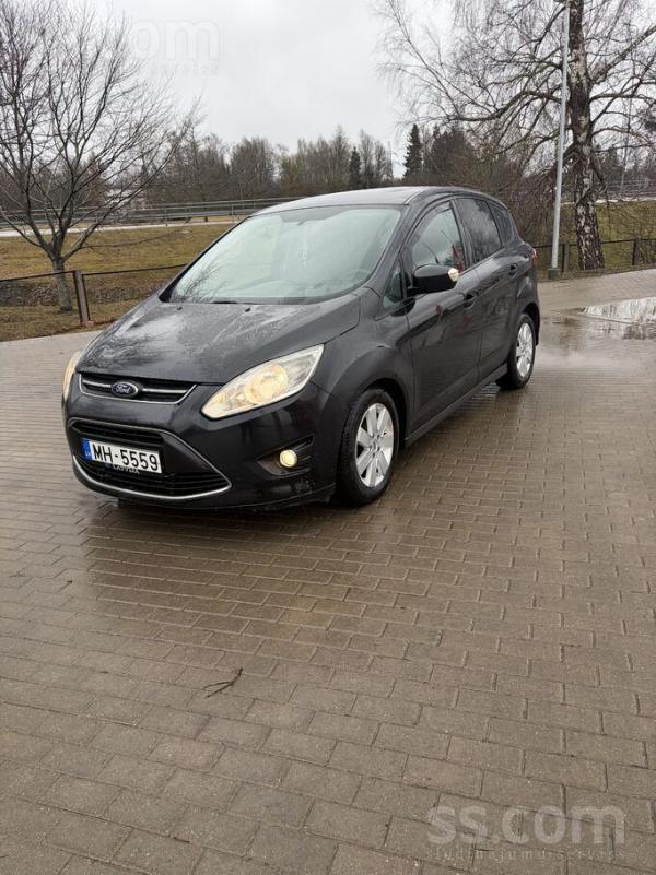 Black Ford C-Max 2012 in Talsi, with an engine capacity of 1.60 L and mileage of 264 thousand km for 4250 €, photo 3 on AUTOMOTO.COM.LV
