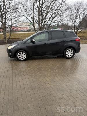 Black Ford C-Max 2012 in Talsi, with an engine capacity of 1.60 L and mileage of 264 thousand km for 4250 €, photo 6 on AUTOMOTO.COM.LV
