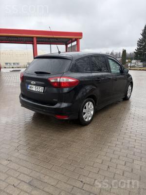 Black Ford C-Max 2012 in Talsi, with an engine capacity of 1.60 L and mileage of 264 thousand km for 4250 €, photo 10 on AUTOMOTO.COM.LV