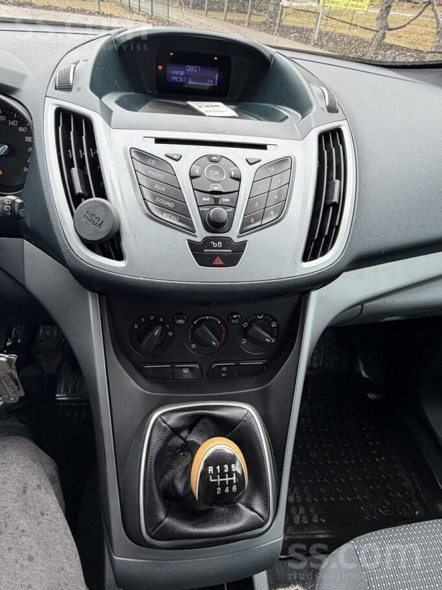 Black Ford C-Max 2012 in Talsi, with an engine capacity of 1.60 L and mileage of 264 thousand km for 4250 €, photo 14 on AUTOMOTO.COM.LV