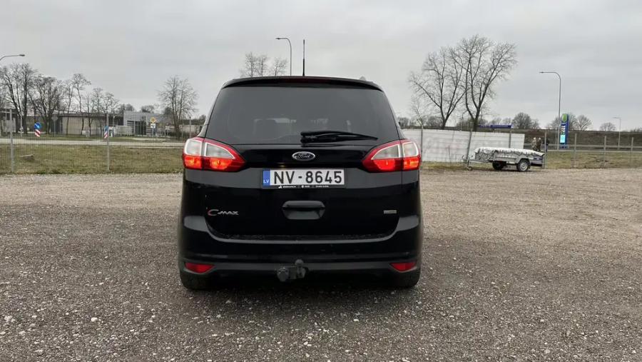 Melns Ford C-Max 2012 Daugavpils, ar dzinēja tilpumu 1.60 L un nobraukumu 253 tūkst. km par 4200 €, foto 5 vietnē AUTOMOTO.COM.LV