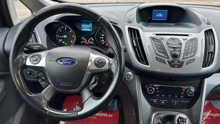 Melns Ford C-Max 2012 Daugavpils, ar dzinēja tilpumu 1.60 L un nobraukumu 253 tūkst. km par 4200 €, foto 11 vietnē AUTOMOTO.COM.LV