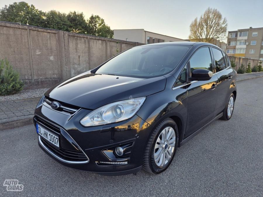 Black Ford C-Max 2012 in Mazeikiai, with an engine capacity of 1.60 L and mileage of 251 thousand km for 4450 €, photo 1 on AUTOMOTO.COM.LV