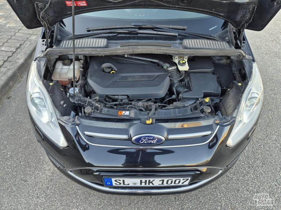 Black Ford C-Max 2012 in Mazeikiai, with an engine capacity of 1.60 L and mileage of 251 thousand km for 4450 €, photo 13 on AUTOMOTO.COM.LV