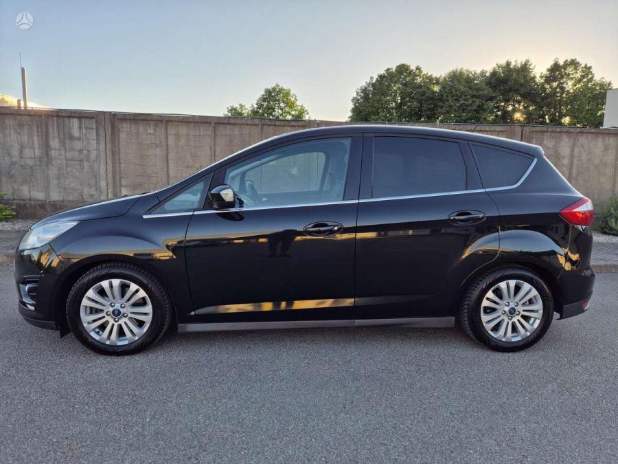 Black Ford C-Max 2012 in Mazeikiai, with an engine capacity of 1.60 L and mileage of 251 thousand km for 4450 €, photo 3 on AUTOMOTO.COM.LV
