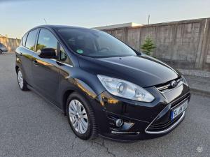 Black Ford C-Max 2012 in Mazeikiai, with an engine capacity of 1.60 L and mileage of 251 thousand km for 4450 €, photo 7 on AUTOMOTO.COM.LV
