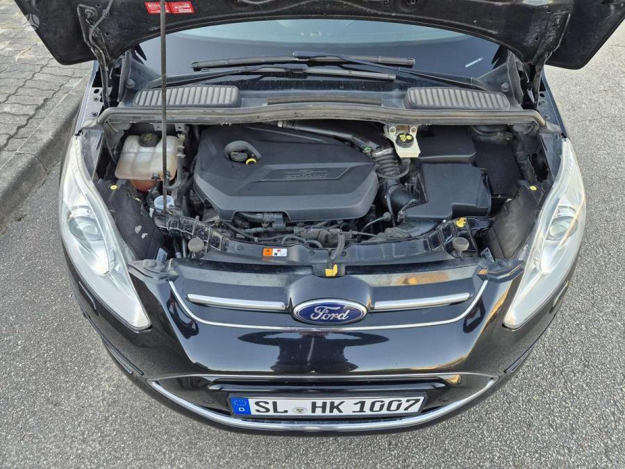 Black Ford C-Max 2012 in Mazeikiai, with an engine capacity of 1.60 L and mileage of 251 thousand km for 4450 €, photo 13 on AUTOMOTO.COM.LV