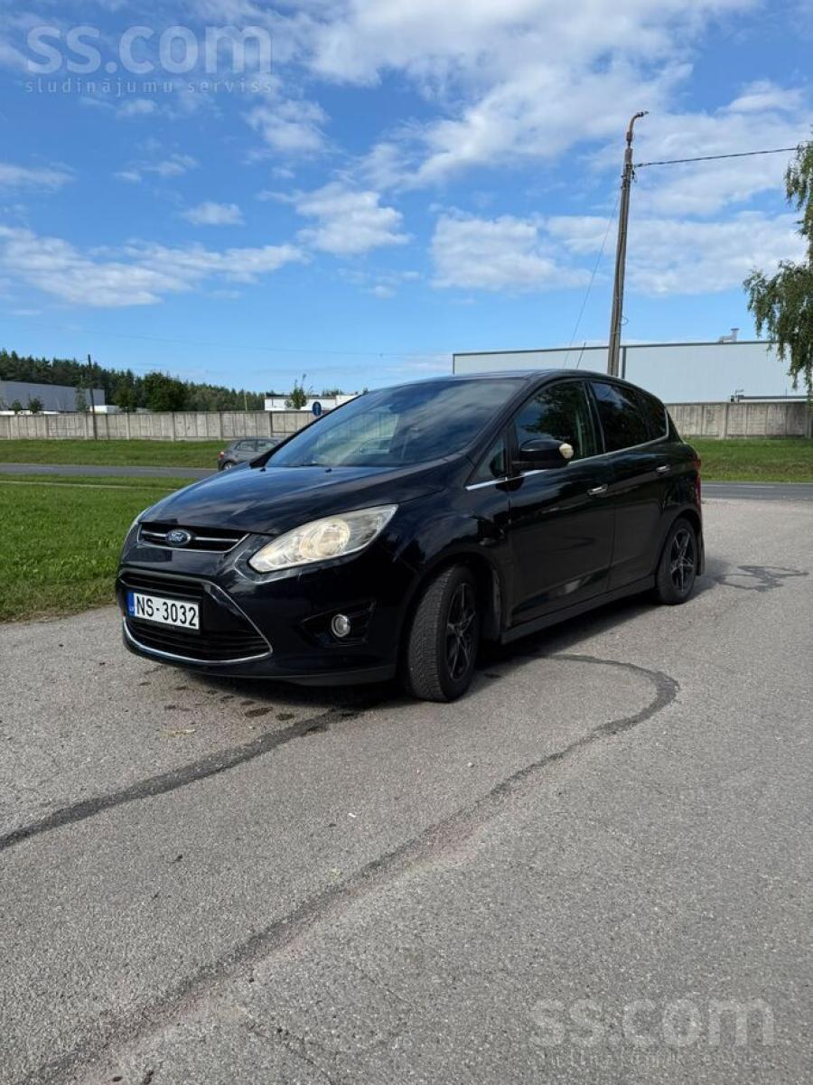 Melns Ford C-Max 2012 Rīga, ar dzinēja tilpumu 1.60 L un nobraukumu 275 tūkst. km par 3100 €, foto 3 vietnē AUTOMOTO.COM.LV