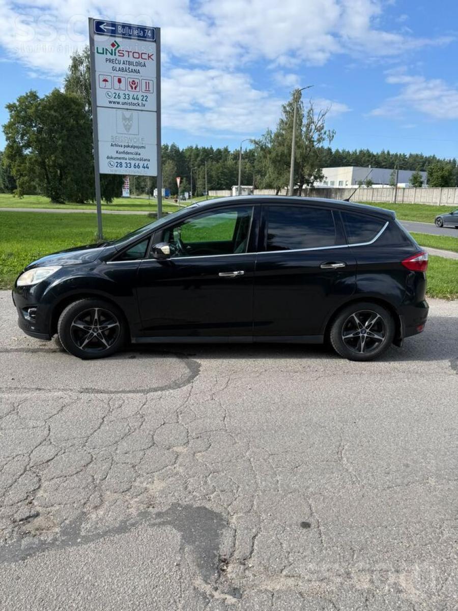 Melns Ford C-Max 2012 Rīga, ar dzinēja tilpumu 1.60 L un nobraukumu 275 tūkst. km par 3100 €, foto 4 vietnē AUTOMOTO.COM.LV