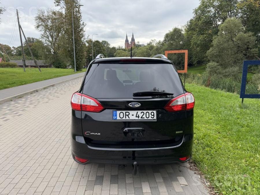 Melns Ford C-Max 2012 Rēzekne, ar dzinēja tilpumu 1.60 L un nobraukumu 0 tūkst. km par 4850 €, foto 9 vietnē AUTOMOTO.COM.LV