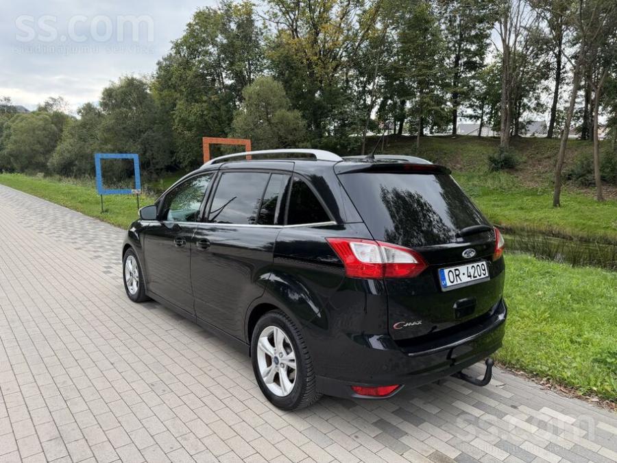 Melns Ford C-Max 2012 Rēzekne, ar dzinēja tilpumu 1.60 L un nobraukumu 0 tūkst. km par 4850 €, foto 13 vietnē AUTOMOTO.COM.LV