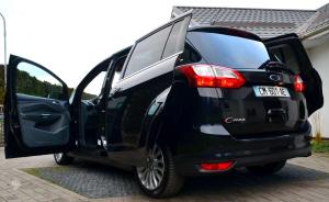 Black Ford C-Max 2013 in Kaunas, with an engine capacity of 1.60 L and mileage of 179 thousand km for 4950 €, photo 10 on AUTOMOTO.COM.LV