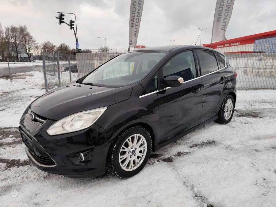 Black Ford C-Max 2013 in Kaunas, with an engine capacity of 1.60 L and mileage of 248 thousand km for 3799 €, photo 2 on AUTOMOTO.COM.LV