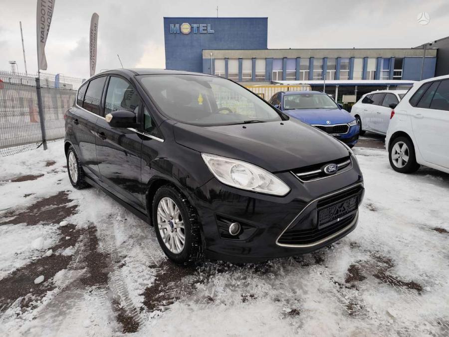 Black Ford C-Max 2013 in Kaunas, with an engine capacity of 1.60 L and mileage of 248 thousand km for 3799 €, photo 5 on AUTOMOTO.COM.LV