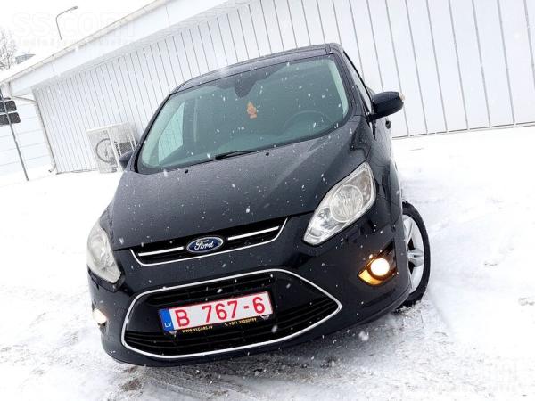 Black Ford C-Max 2013 in Riga, with an engine capacity of 1.60 L and mileage of 304 thousand km for 2999 €, photo 6 on AUTOMOTO.COM.LV