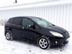 Black Ford C-Max 2013 in Riga, with an engine capacity of 1.60 L and mileage of 304 thousand km for 2999 €, photo 9 on AUTOMOTO.COM.LV