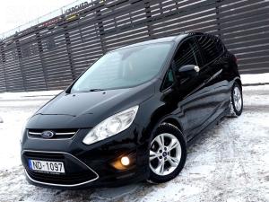 Melns Ford C-Max 2013 Rīga, ar dzinēja tilpumu 1.60 L un nobraukumu 300 tūkst. km par 3990 €, foto  vietnē AUTOMOTO.COM.LV