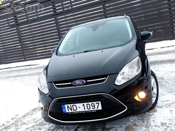 Melns Ford C-Max 2013 Rīga, ar dzinēja tilpumu 1.60 L un nobraukumu 300 tūkst. km par 3990 €, foto 3 vietnē AUTOMOTO.COM.LV