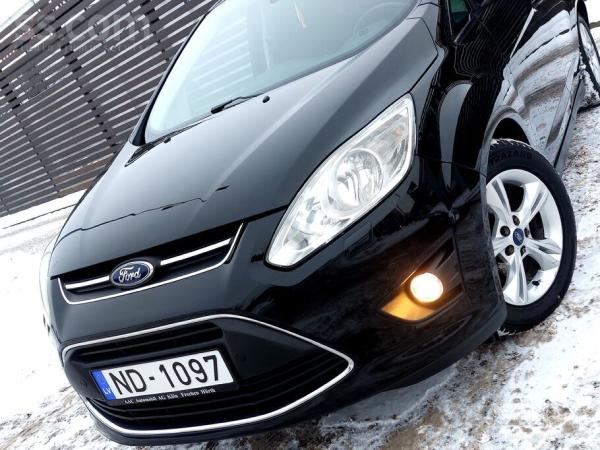 Melns Ford C-Max 2013 Rīga, ar dzinēja tilpumu 1.60 L un nobraukumu 300 tūkst. km par 3990 €, foto 10 vietnē AUTOMOTO.COM.LV