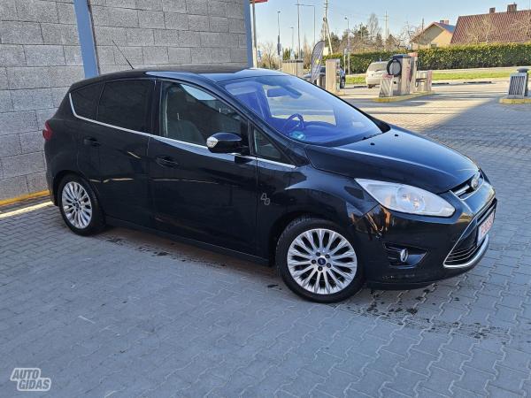 Melns Ford C-Max 2013 Kluonaliai, ar dzinēja tilpumu 2.00 L un nobraukumu 330 tūkst. km par 3570 €, foto 4 vietnē AUTOMOTO.COM.LV